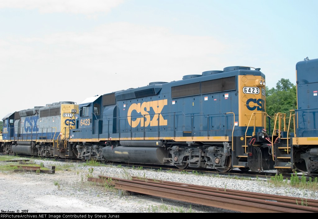 CSX 6423,6111